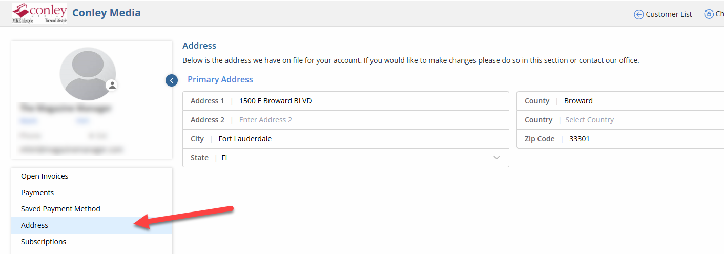 Easily Update Your Mailing Address Anytime